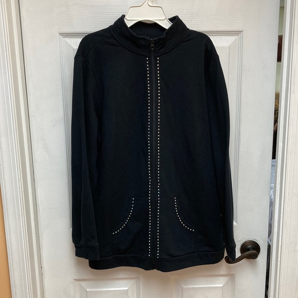 Quacker Factory | Jackets & Coats | Nwt Blue Sparkle Quacker Factory ...